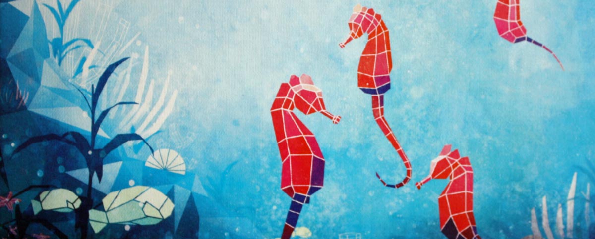 Aqualin (Kosmos) - Spielregeln, Bilder und Infos zum 2 Personenspiel