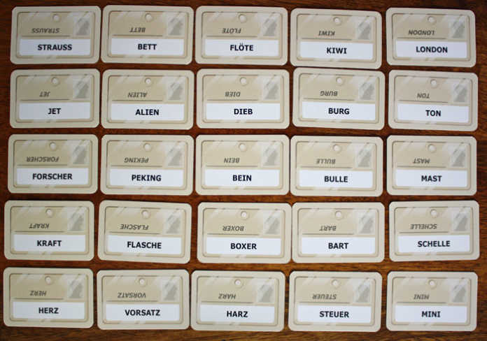 Codenames - Infos, Spielregeln und Bilder zum Spiel