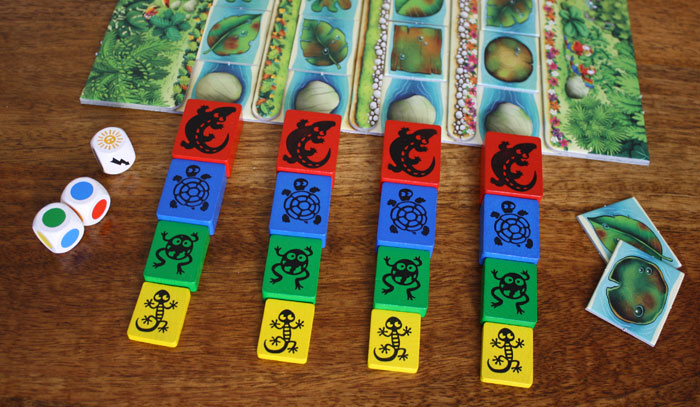 Go Gecko Go! (Zoch) - Infos, Spielregeln und Bilder zum Kinderspiel